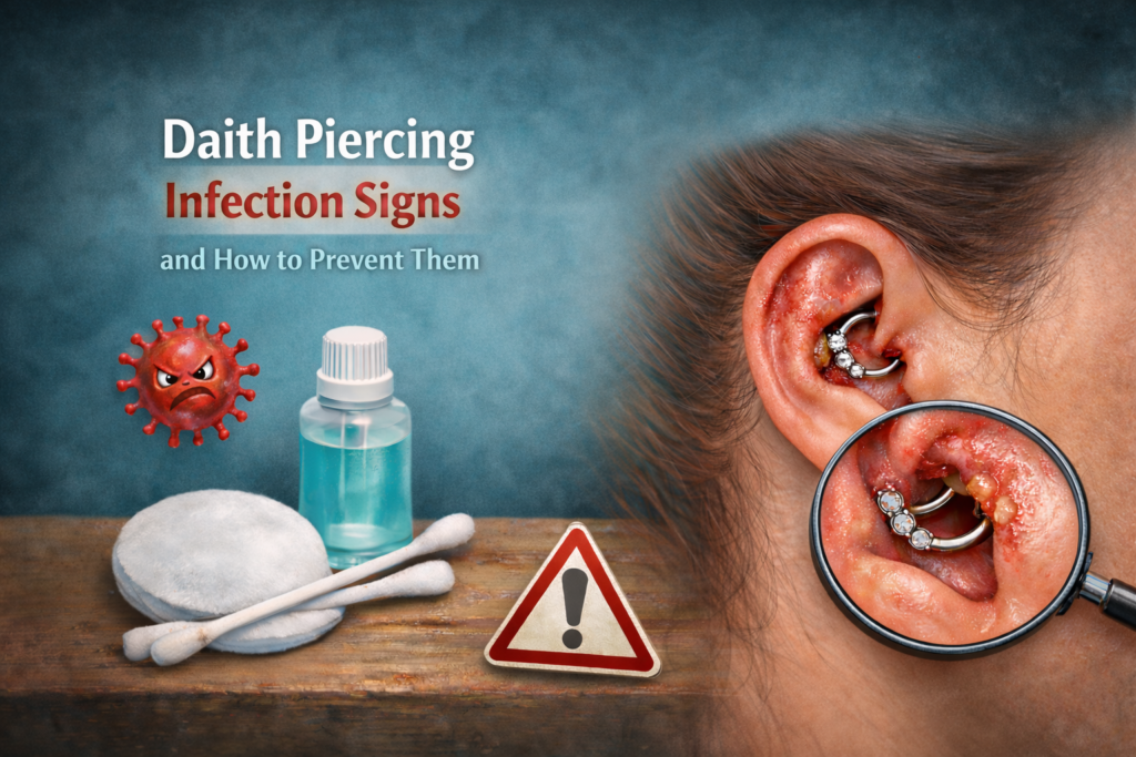Daith Piercing Infection Signs and How to Prevent Them