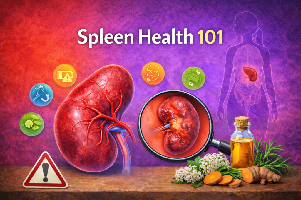 Spleen Health 101: Signs, Symptoms, and Natural Support